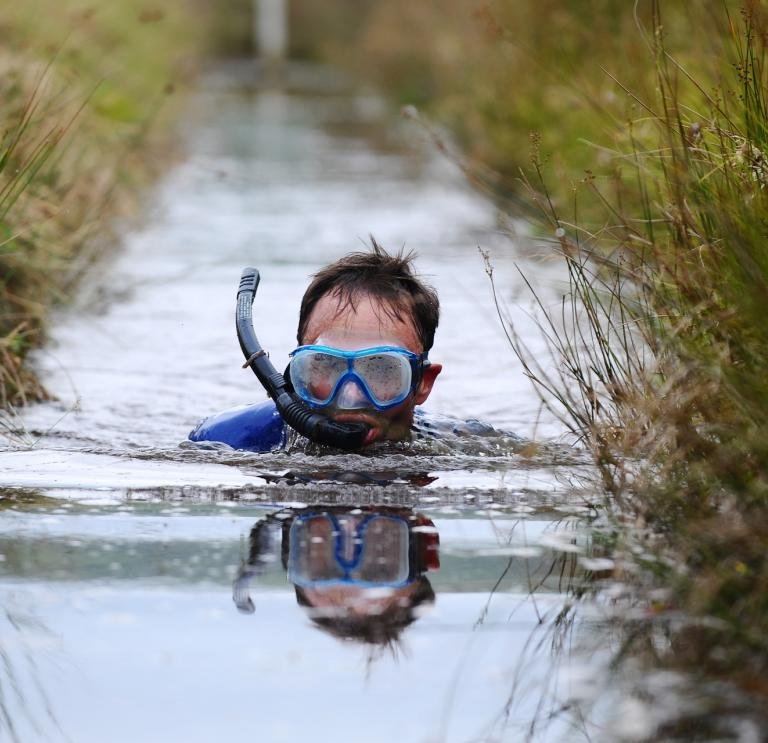 World Bog Snorkeling Championship - Festival of Wales - historified