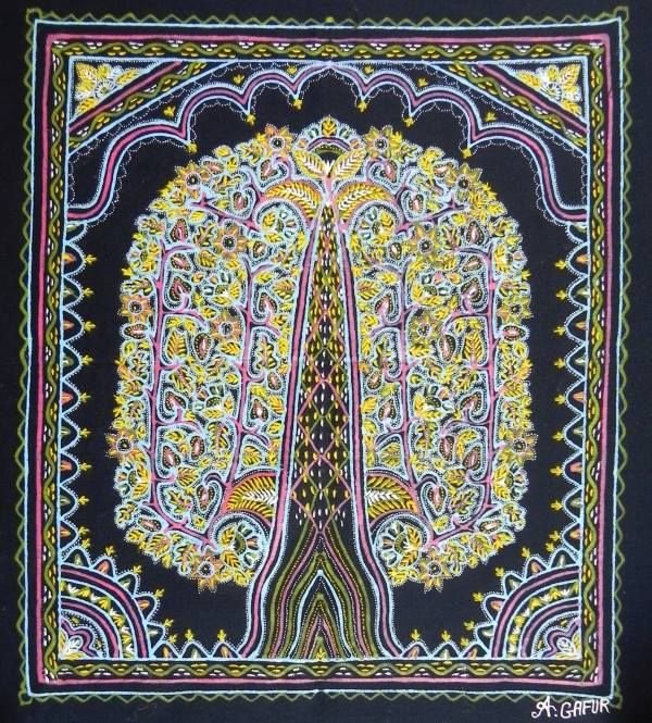 Threads of Tradition: The Timeless Art of Rogan Painting - historified