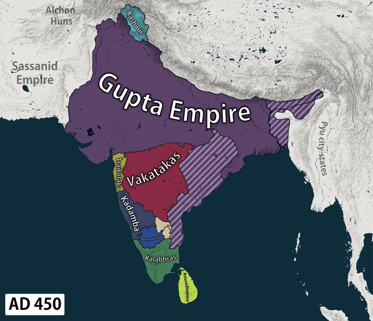 The Lost Golden Age- The rise and decline of the Gupta Empire - historified